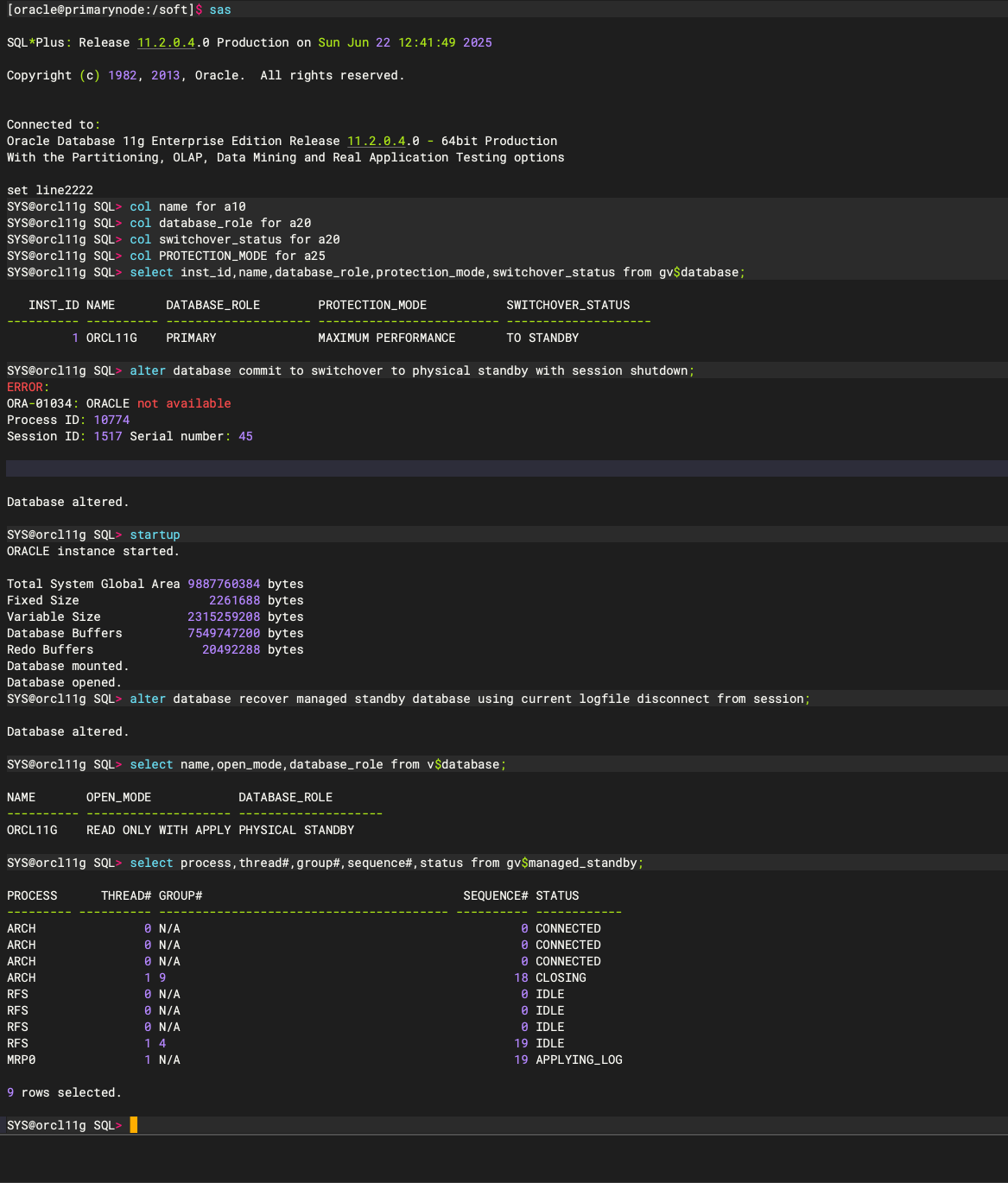 重磅发布：Oracle ADG 一键自动化搭建脚本 - 墨天轮