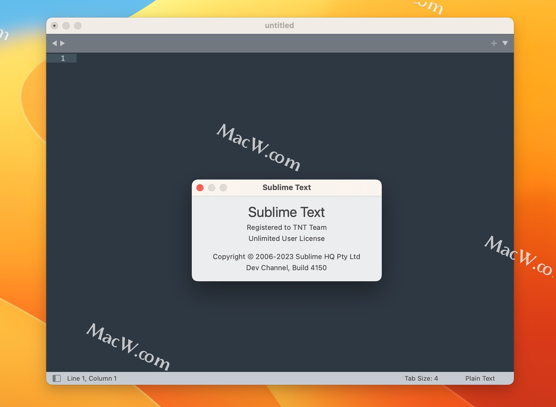 sublime text for Macv4.0 注册汉化版 sublime text破解激活教程 - 墨天轮