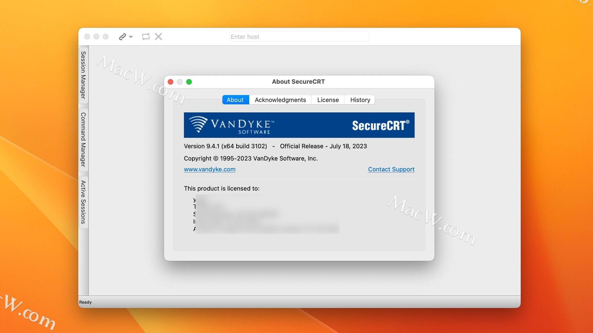 【支持m1/m2】SecureCRT v9.4.1最新激活版 SecureCRT破解安装教程 - 墨天轮