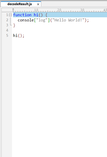 GitHub - yufeng8/decodeObfuscator: 免安装一键还原Obfuscator混淆过的代码丨附教程