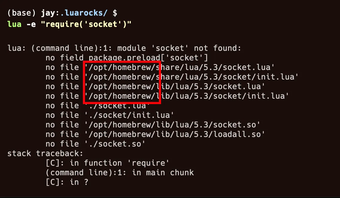 macos安装lua5.3 以及 luarocks，luasocket安装lua和luarocks # 通过brew安装 - 掘金