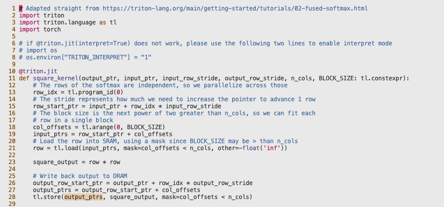 how-to-optim-algorithm-in-cuda/cuda-mode/CUDA-MODE 第一课课后实战(上).md at ... how-to-optim-algorithm-in-cuda/cuda-mode/CUDA-MODE 第一课课后实战(上).md at ...