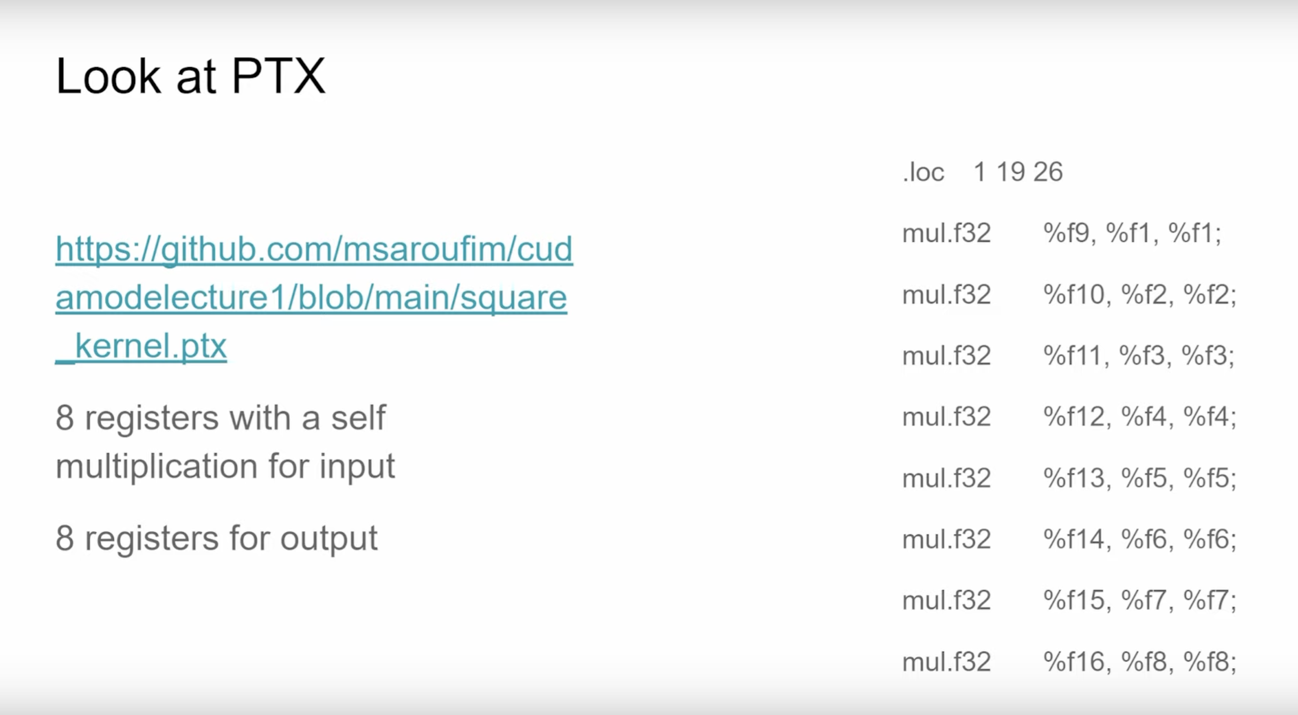 How To Optim Algorithm In Cudacuda Modelecture 1 How To Profile Cuda Kernels In Pytorchmd At