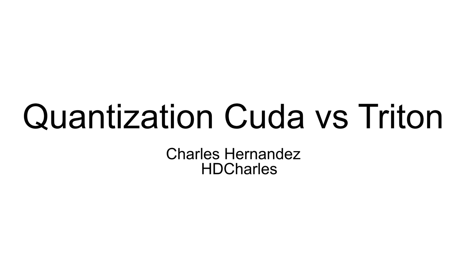 how-to-optim-algorithm-in-cuda/cuda-mode/Lecture 7 Quantization Cuda vs Triton.md at master ...