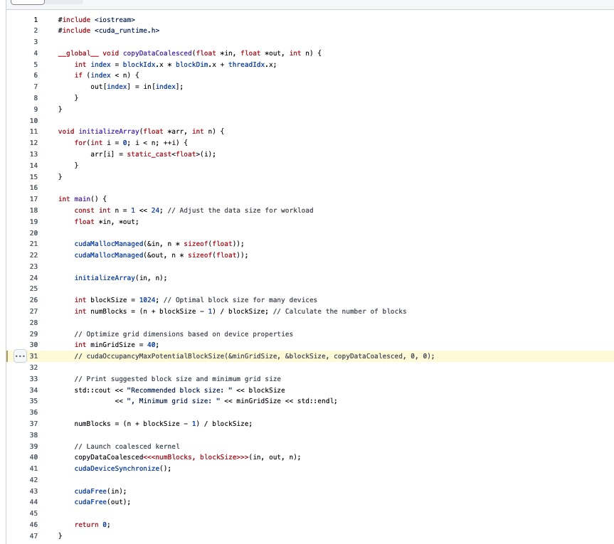How To Optim Algorithm In Cudacuda Modelecture 8 Cuda Performance Checklistmd At Master