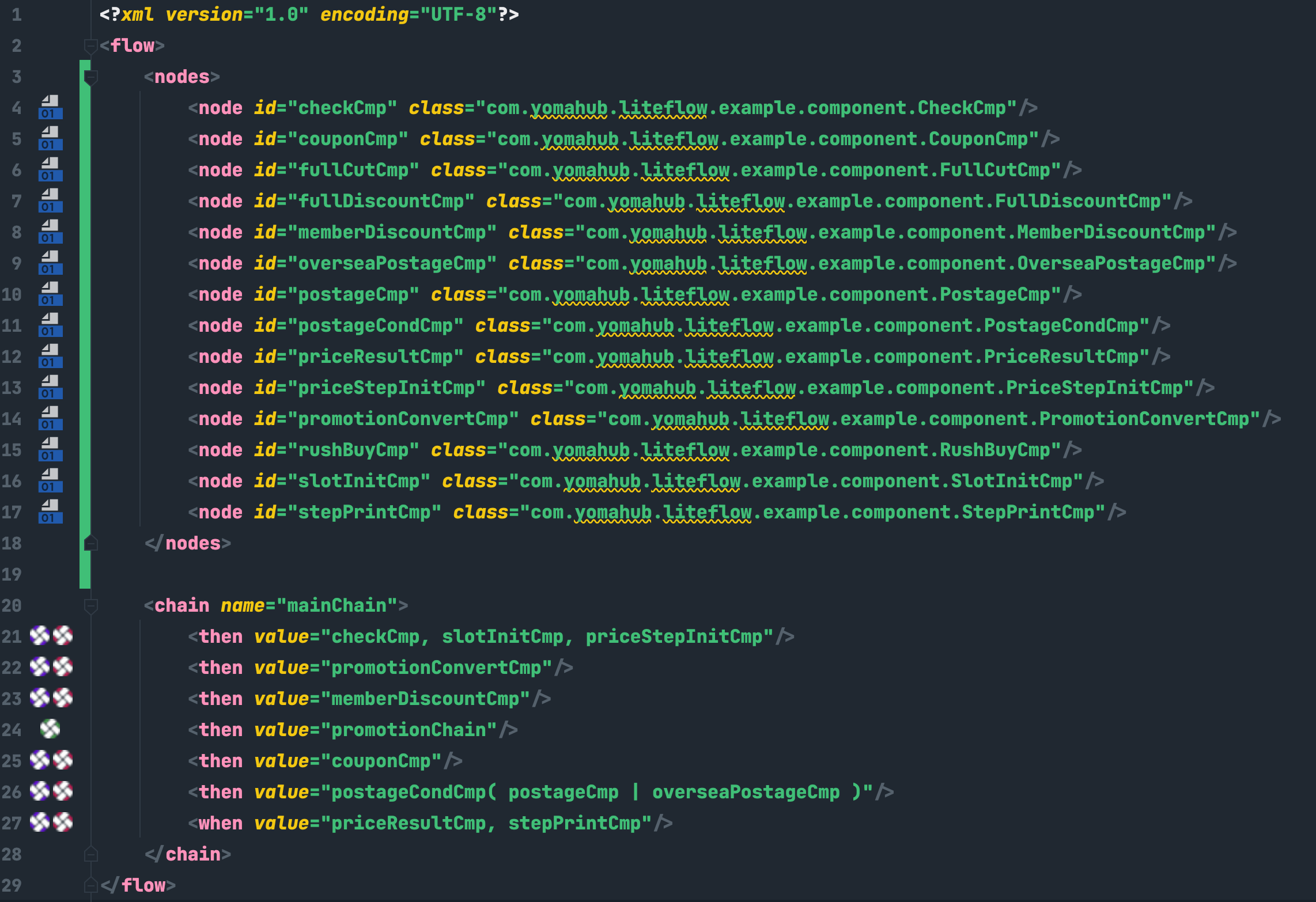 java - LiteFlow is deeply integrated with IDEA, and IDEA plug-in is released, and the rule ...